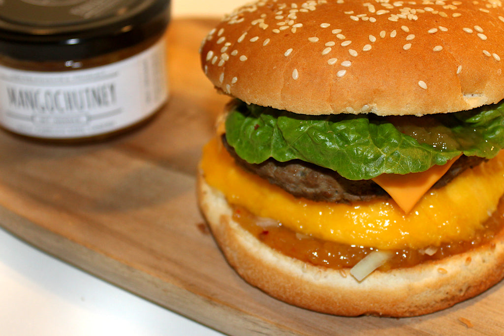 Rezept: Mango-Burger - Exotisches Sommerhighlight | Vinotheca